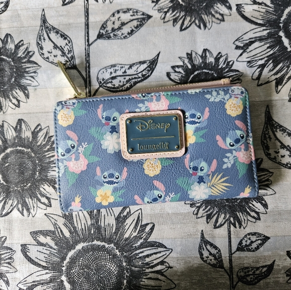 Loungefly | Bags | Disney Loungefly Stitch Wallet | Poshmark